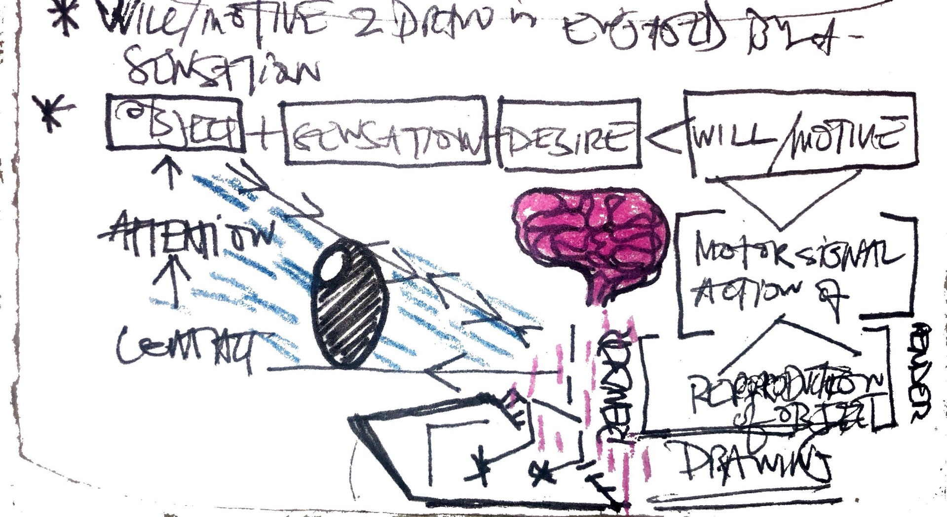 Wholly Drawing procedural diagram | Martin Peeves Arbeit